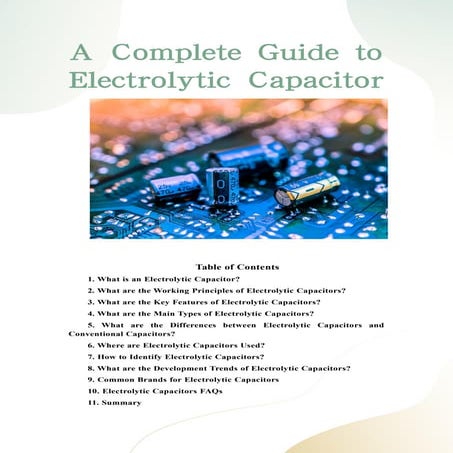 Types of capacitors | PPTX