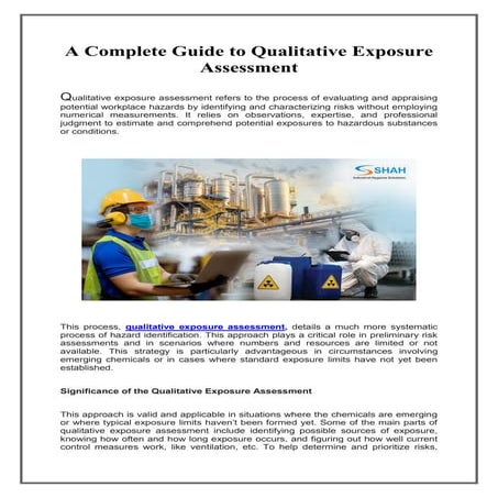A Complete Guide to Qualitative Exposure Assessment.pdf