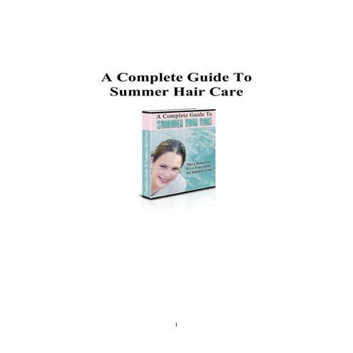 hair care | PDF