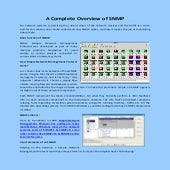 A complete overview of snmp