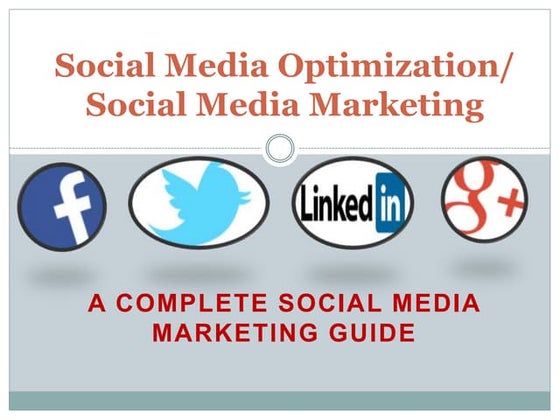 Social media marketing ppt | PPT