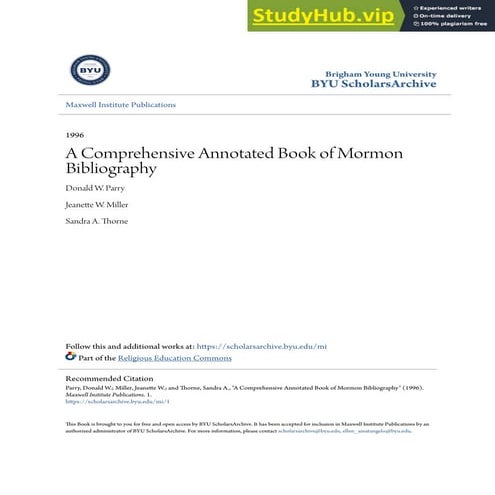 A comprehensive annotated Book of Mormon bibliography.pdf