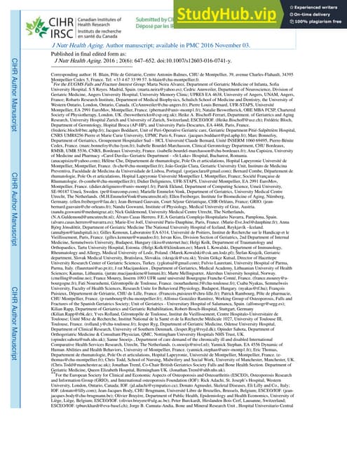 A Comprehensive Fracture Prevention Strategy In Older Adults The ... A Comprehensive Fracture Prevention Strategy In Older Adults The ...