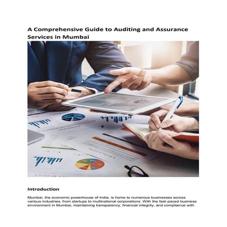 A Comprehensive Guide to Auditing and Assurance Services in Mumbai | PDF