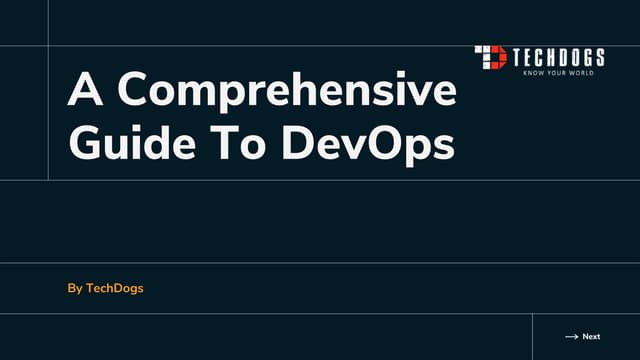 A Comprehensive Guide To Devops Ppt