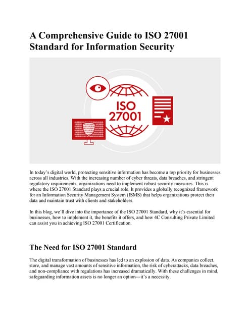 ISO 27001:2022 Introduction | PDF | Operating Systems | Computer Software and Applications