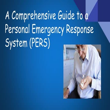 A comprehensive guide to personal emergency response system (pers) | PPT