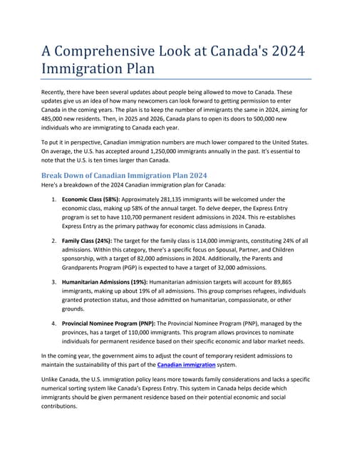 Canada's Big Welcome Unveiling New Immigration Plans 2024-2026.docx