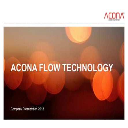 Acona flow technology blowout and wellkill competence | PPT