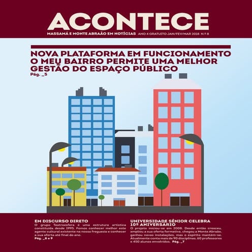 Acontece Nº 8 - União das Freguesias de Massamá e Monte Abraão | PDF