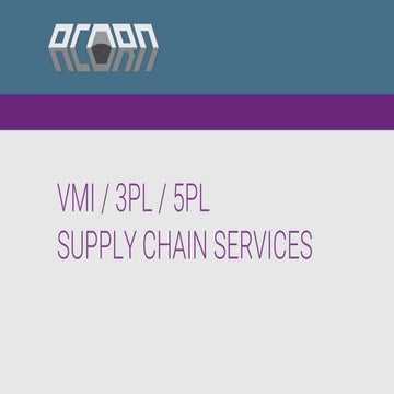 Using a specialist logistics partner: VMI/3PL/5PL | PDF