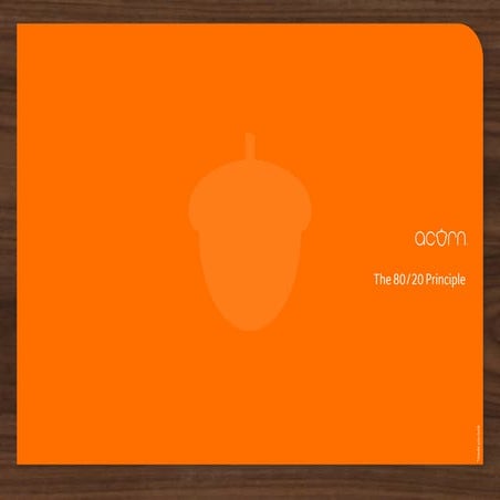 Acorn 80 20 Principle | PPT