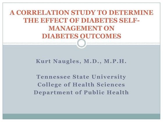 A Comprehensive Approach To Diabetes Self Management Support Ppt