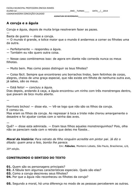 Entrevista com a coruja | PDF