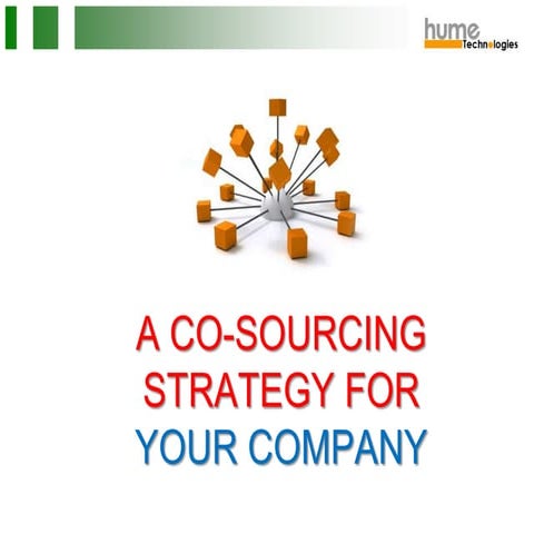 A Co Sourcing Strategy For Your Company | PPT