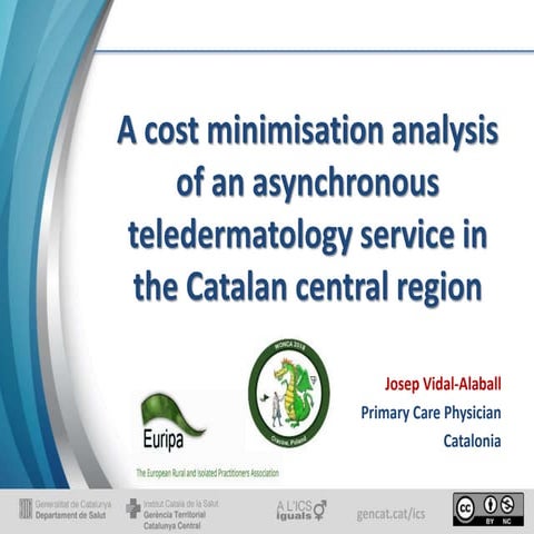 A cost minimisation analysis of an asynchronous teledermatology service ...