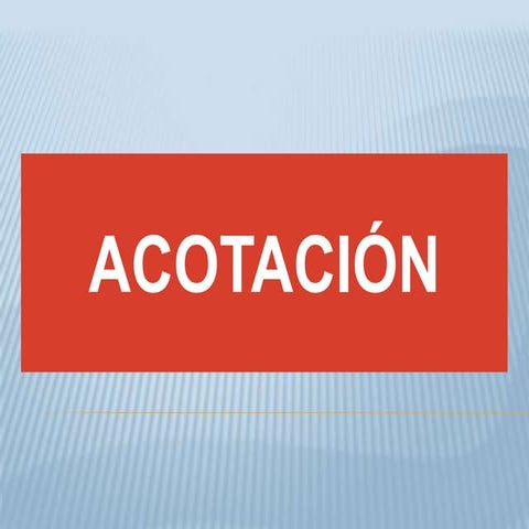 Acotado | PPTX