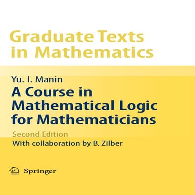 A Course in Mathematical Logic for Mathematicians, Second Edition.pdf