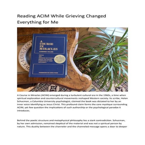 a course in miracles.docxa course in miracles | PDF