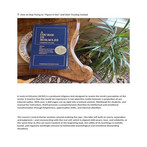 a course in miraclesa course in miracles | PDF