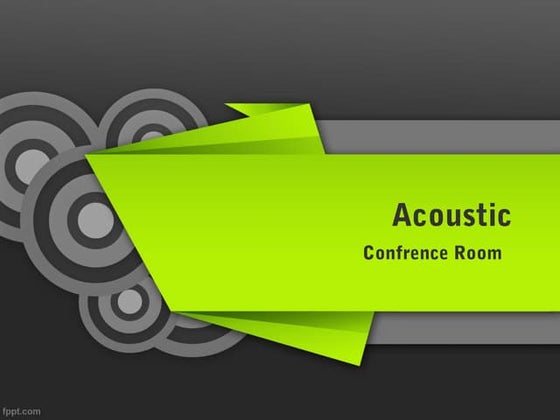 Acoustic materials | PPT