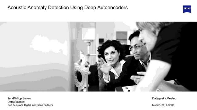 Acoustic Anomaly Detection Using Deep Autoencoders | PPT Acoustic Anomaly Detection Using Deep Autoencoders | PPT