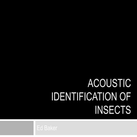 Nhm Msc Automated Acoustic Identification Pptx