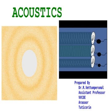 Acoustics | PPT