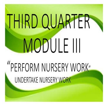 ACP 9 Third Q. lesson 1 Agricultural Crop Production | PPTX