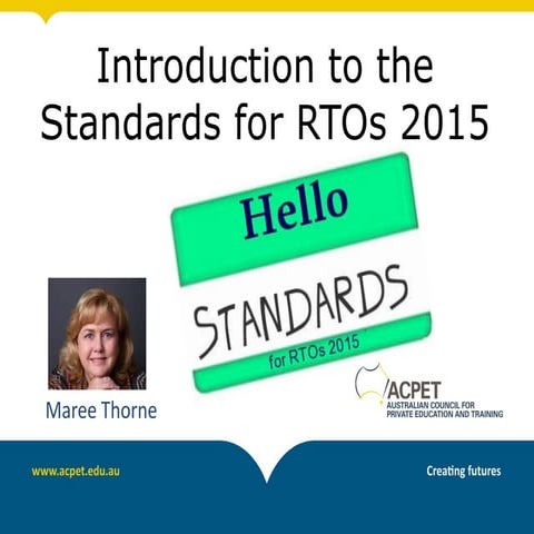 introduction to the standards | PDF