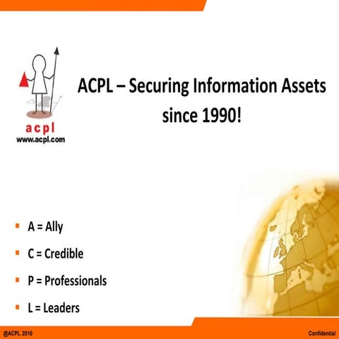 Acpl\'s Profile | PPTX