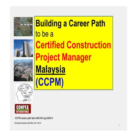 How to be to be a Certified Construction Project Manager | PDF