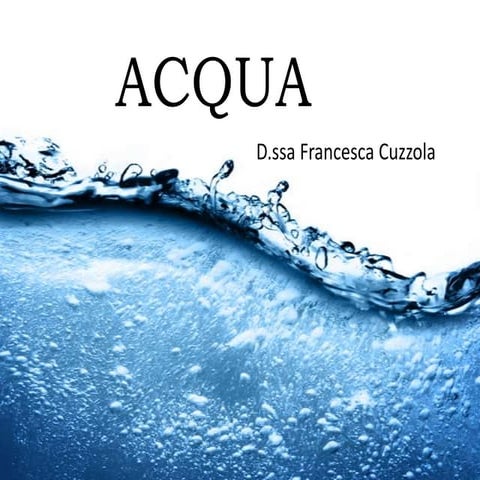 Acqua1 | PPTX