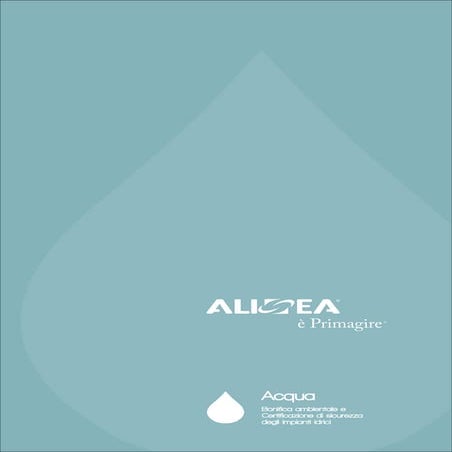 Alisea Acqua | PDF