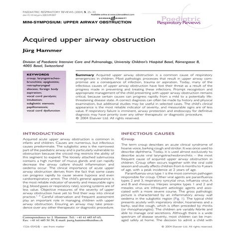 Acquired upper airway obstruction.pdf | Lung and Respiratory Health ...