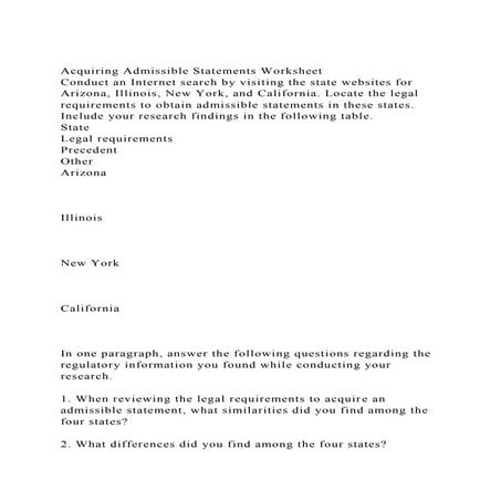 Acquiring Admissible Statements WorksheetConduct an Internet sea.docx