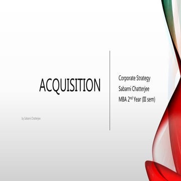 Acquisition | PPT