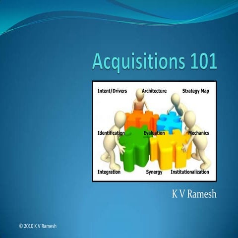 Acquisitions 101 | PPTX