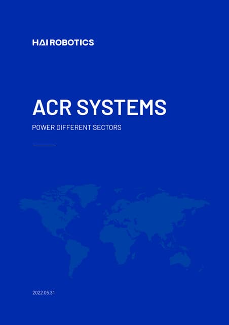 Robotic Automation in warehouse | PPTX