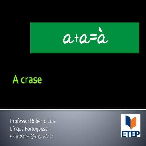 A crase | PPTX