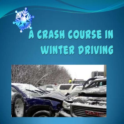 Winter Driving Safety | PPT