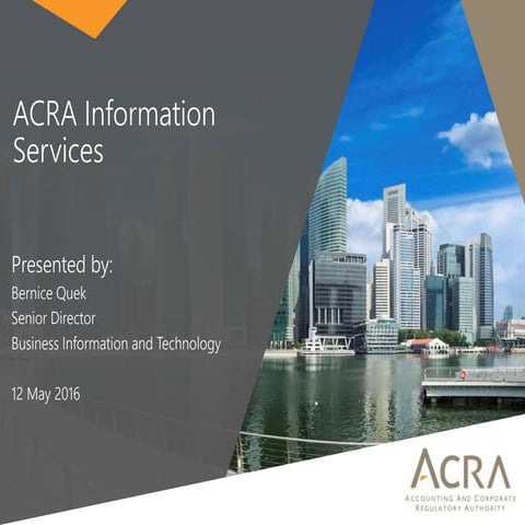 ACRA Use of Data | PPT