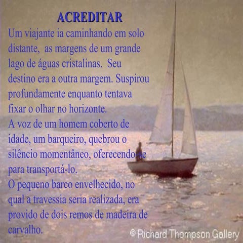 Acreditar e agir | PPS