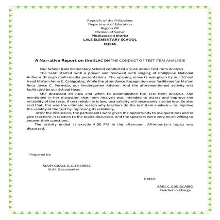 ACR for Item analysis.docx | Educational Assessment | Education