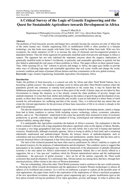 Maharashtra Biotechnology policy 2001 | PDF | Biotech and Biomedical ...