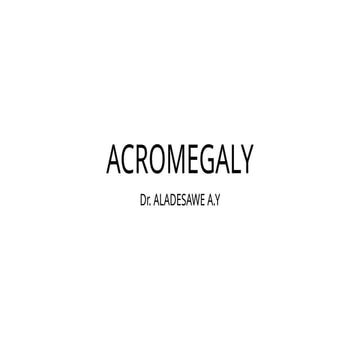 ACROMEGALY seminar presentation .pptx