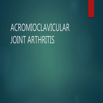 CLAVICLE, ACJ and SCJ radiographic technique.pptx