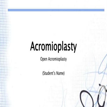 Approaches of shoulder | PPTX