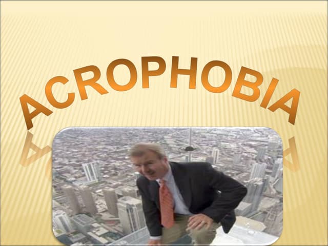 Acrophobia Definition
