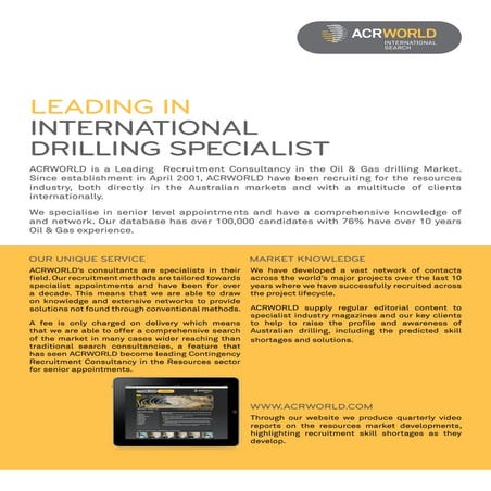Acrworld drilling | PDF